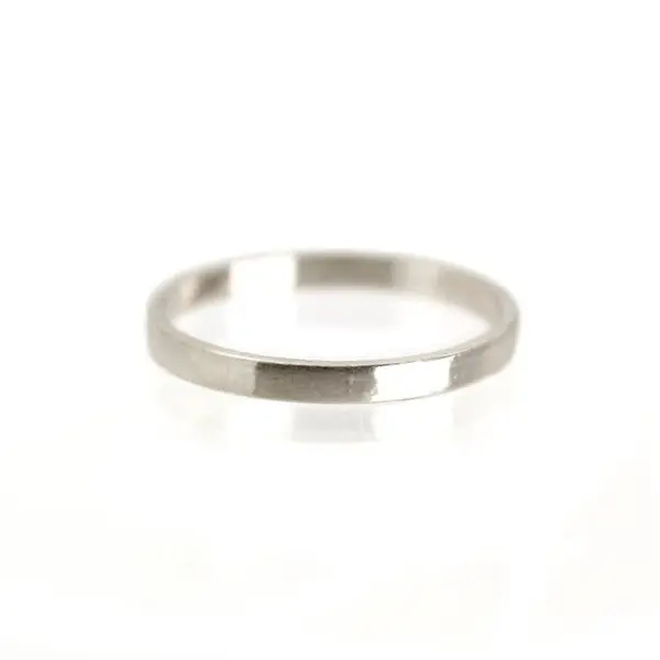 VICSTONENYC FINE JEWELRY Timeless Band - White