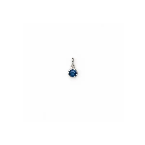 HILLARY ALEXANDRIA Kyanite Charm - Silver