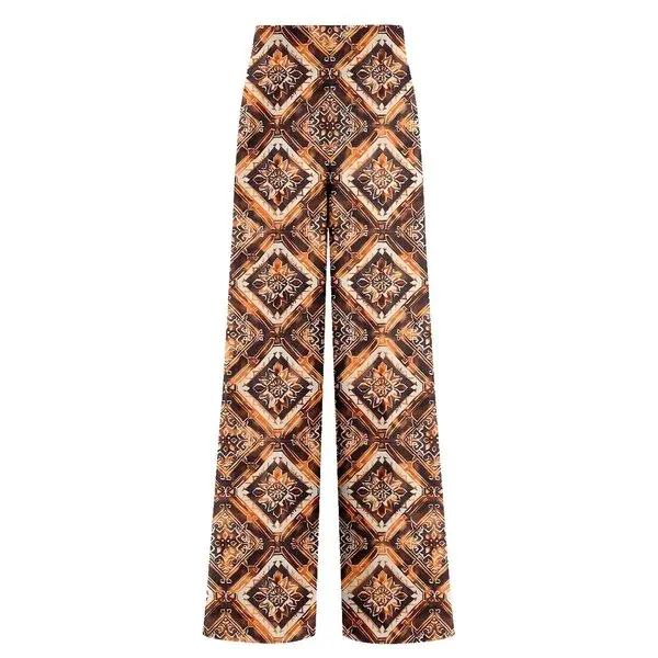 ALOHA FROM DEER Burning Mandala Long Loose Pants