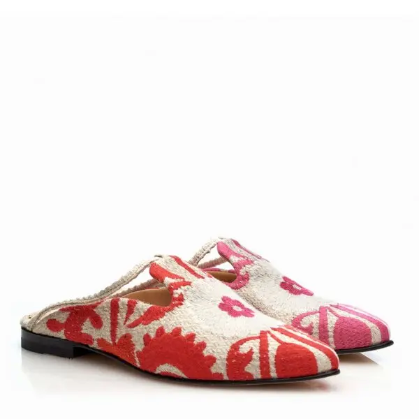 MARIANO SHOES Juncais Vermont Mules - Red/pink