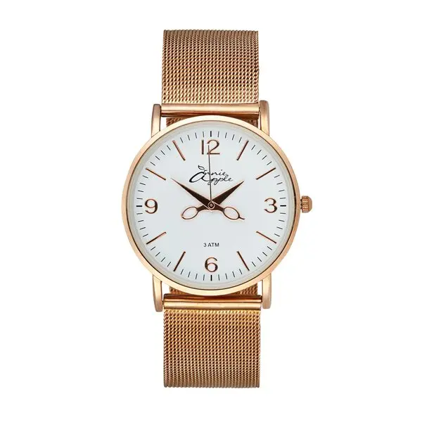 BERMUDA WATCH COMPANY Annie Apple Scissor Watch - Rose Gold