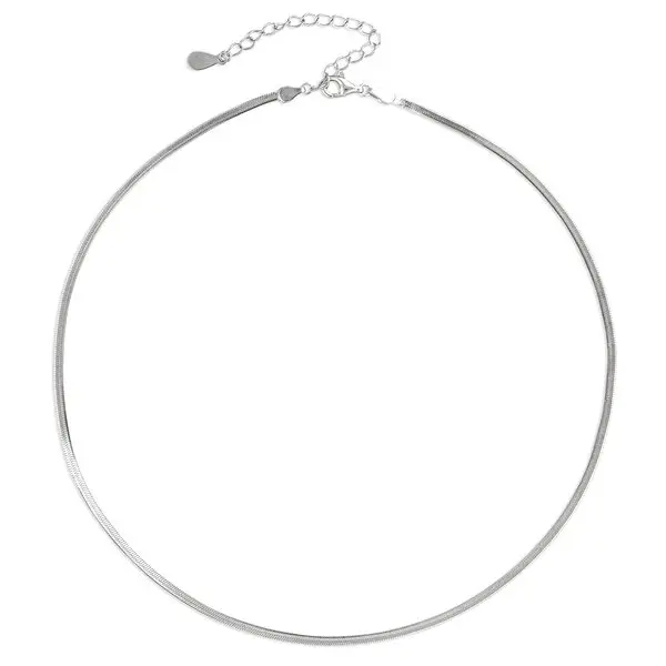 ARCTIC FOX & CO. Snake Chain Medusa Necklace - Silver