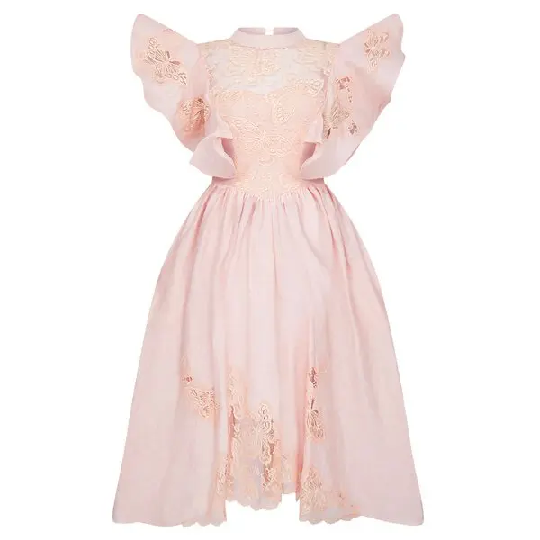 LISA THE LABEL Le Jardin Papillon Dress