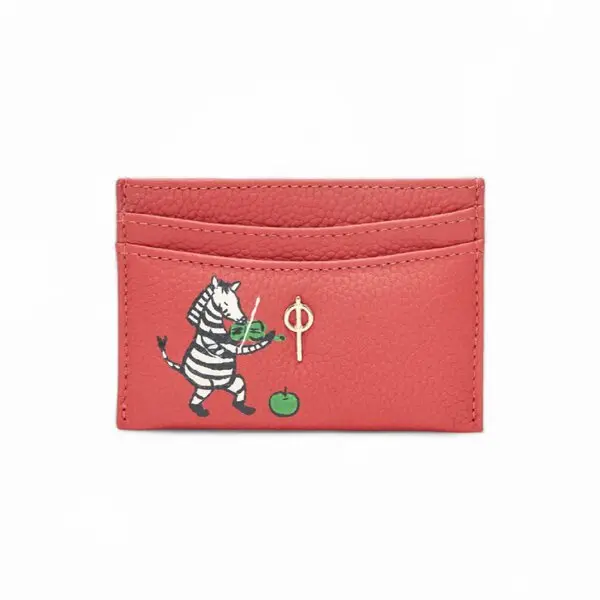 OTRERA Lydia Hand Painted La Zebra - Red