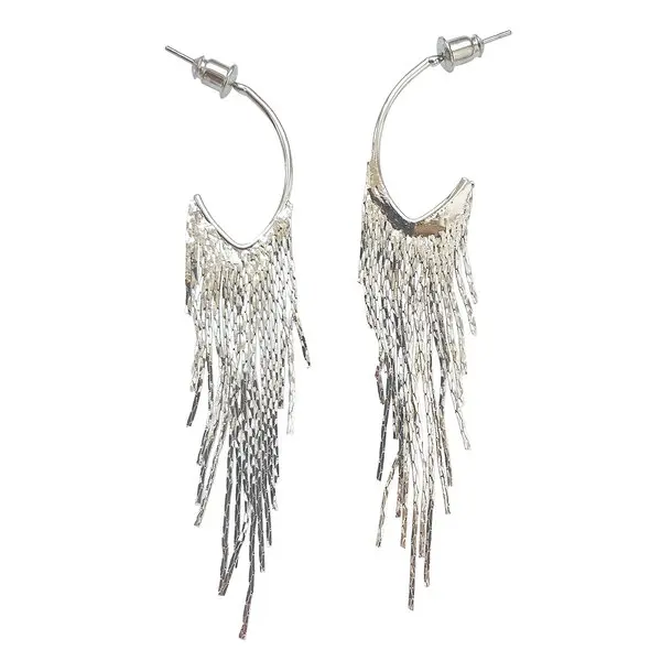 SMILLA BRAV Cluster Dangle Earrings - Silver