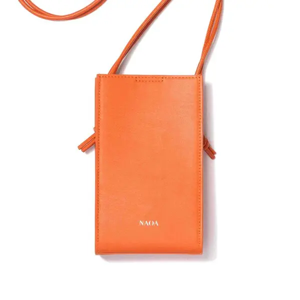 NAOA Phone & Essentials Crossbody Bag - Orange