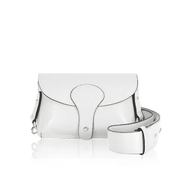 BETSY & FLOSS Large Luca Crossbody Bag - White