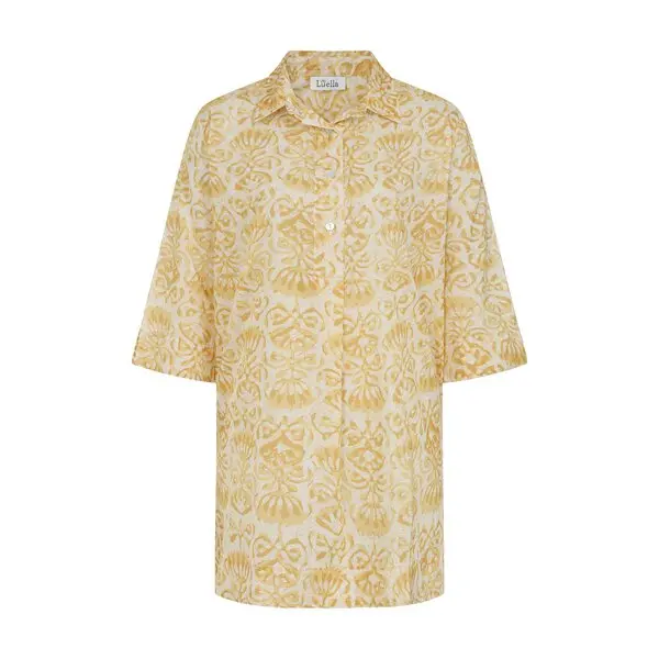 LUELLA FASHION Maya Cotton Tunic - Gold
