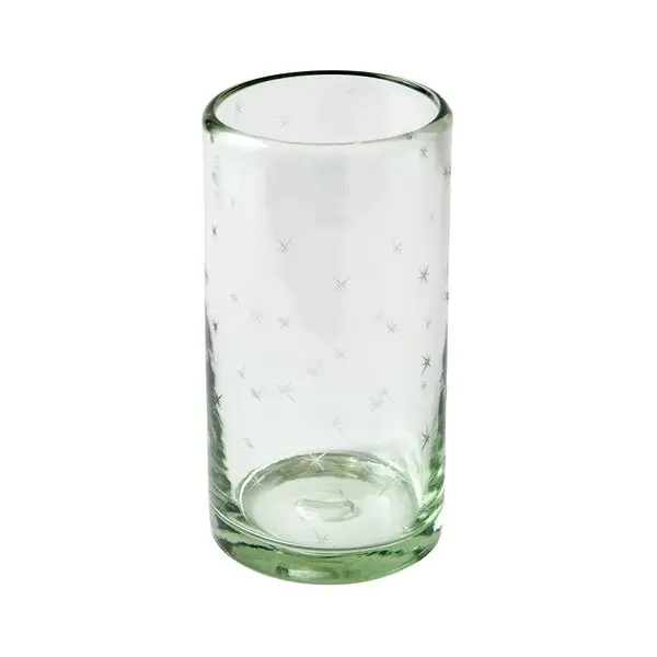 HALF PAST SEVEN Starry Night Water Glass — Clear