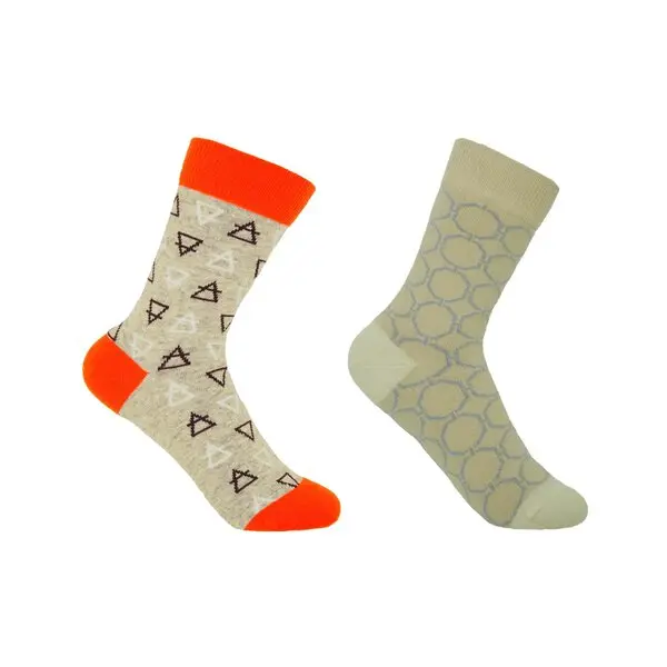 PEPER HAROW - MADE IN ENGLAND Elements & Beehive Socks Bundle By - Grey