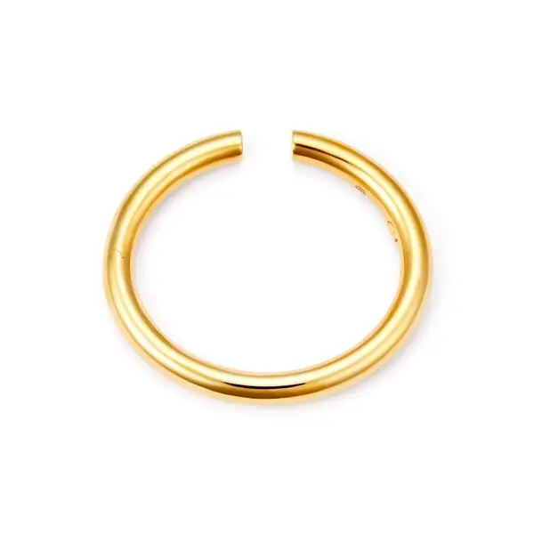 VISCONTI Alessia Grande Plated Sterling Silver Bangle - Gold
