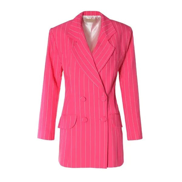 AGGI BY HALEWSKI Tiffany Hot Long Double-breasted Blazer