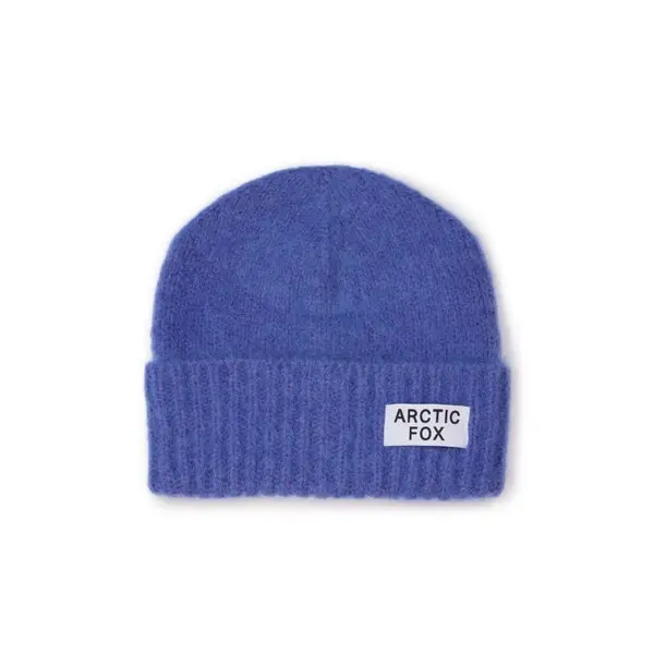 ARCTIC FOX & CO. Mohair Beanie - Blue/purple