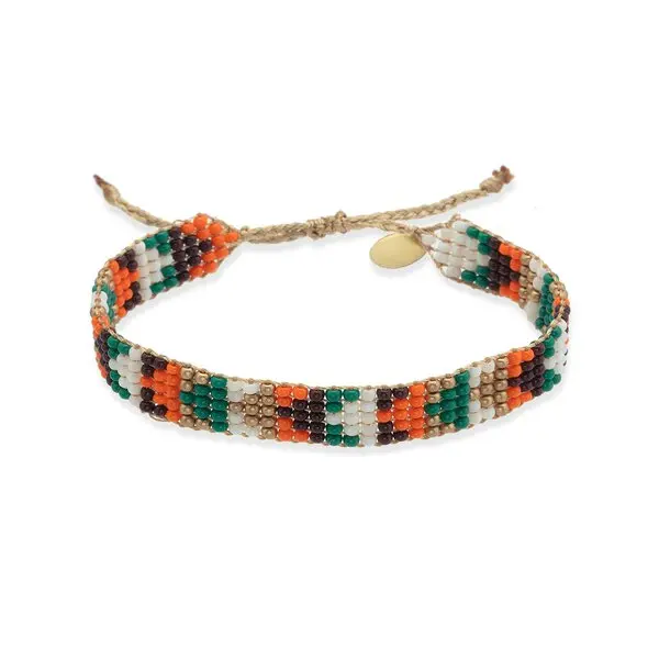 MILOU JEWELRY Charlotte Beaded Bracelet - Yellow