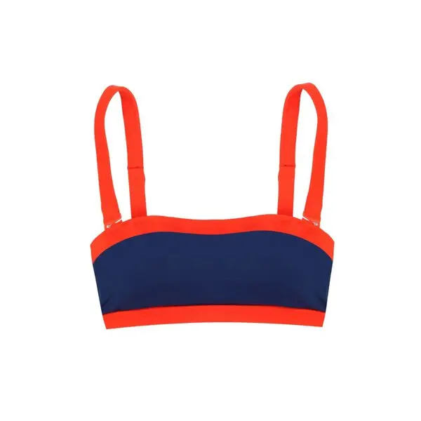 YORSTRULY Baguette Bikini Top - Blue