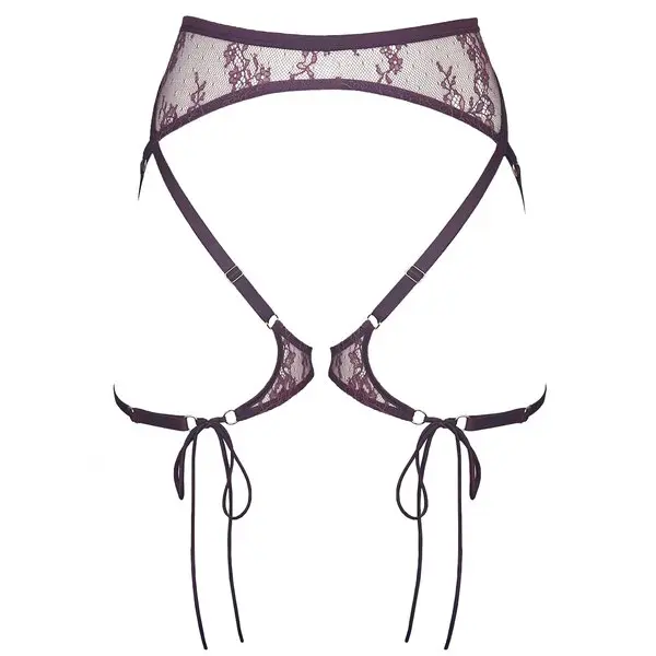 MONIQUE MORIN LINGERIE Moonstruck Lace Harness Velvet - Pink