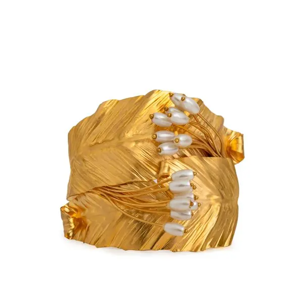 MERAKI BY RASHMI BAJAJ Aurum Cascade Pearl Bracelet - Gold