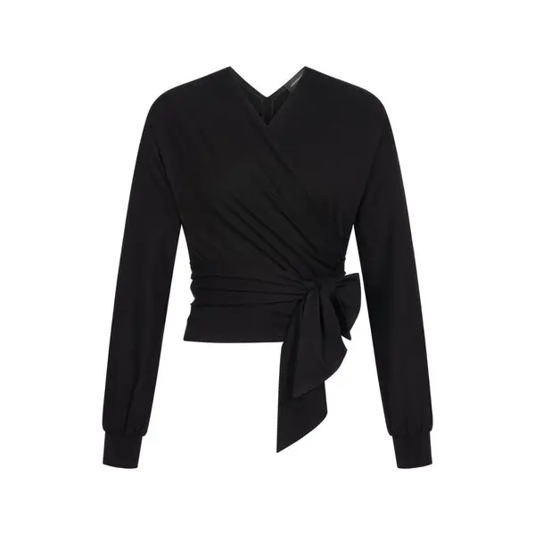 MARIANNA DÉRI Wrap Shirt