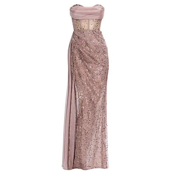 ANGELIKA JOZEFCZYK Stella Corset Evening Gown