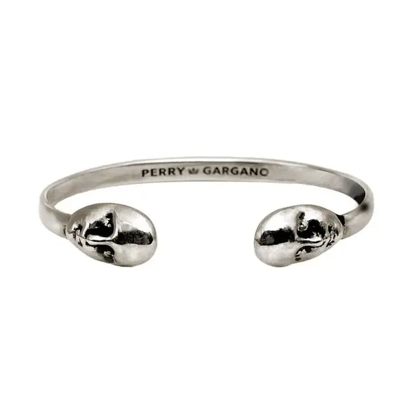PERRY GARGANO Sterling Stranger Face Cuff - Silver