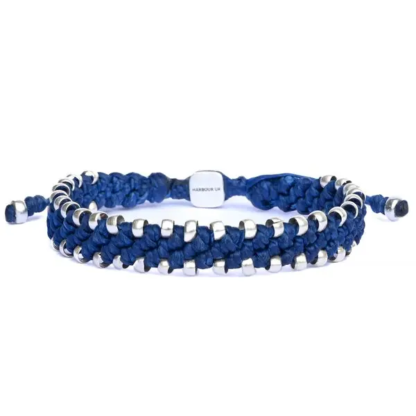 HARBOUR UK BRACELETS Waterproof Rope Bracelet - Blue
