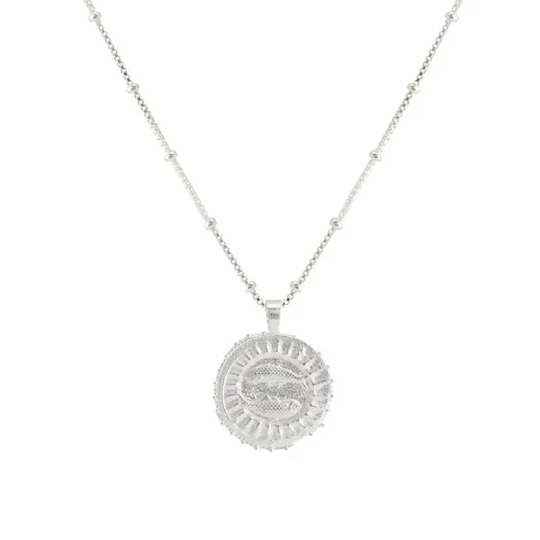 RIZE Pisces Zodiac Sterling Necklace - Silver