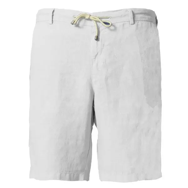 Jacques Zolty Linen Bermuda Shorts - White