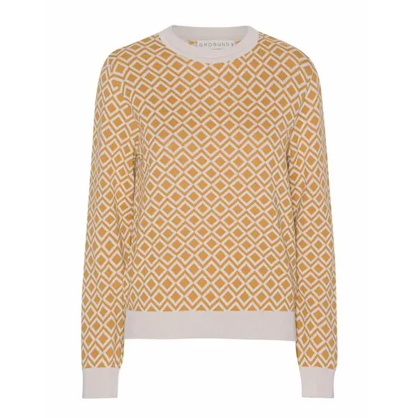 GROBUND Petra Knit Blouse - Orange