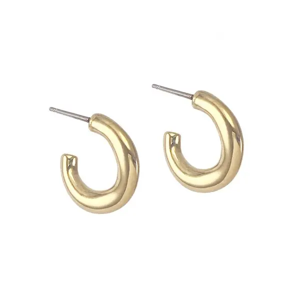 BIKO Rio Small Hoop Earrings - Gold