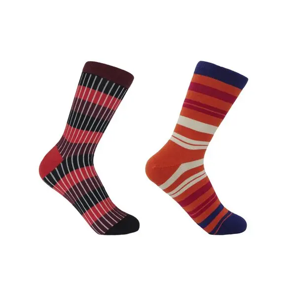 PEPER HAROW - MADE IN ENGLAND Chord & Elizabeth Ginger Socks Bundle - Red
