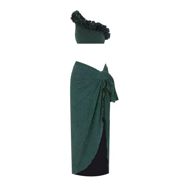 NUR KARAATA Mini Skirt And Top Set