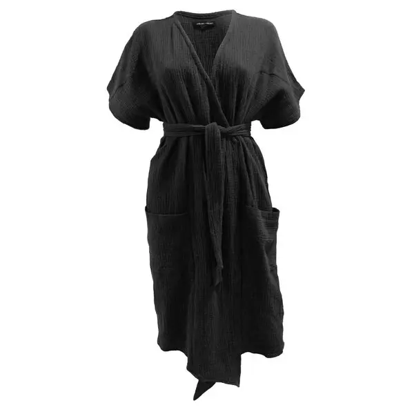 JOELEEN TORVICK Bliss Tunic Dress - Black