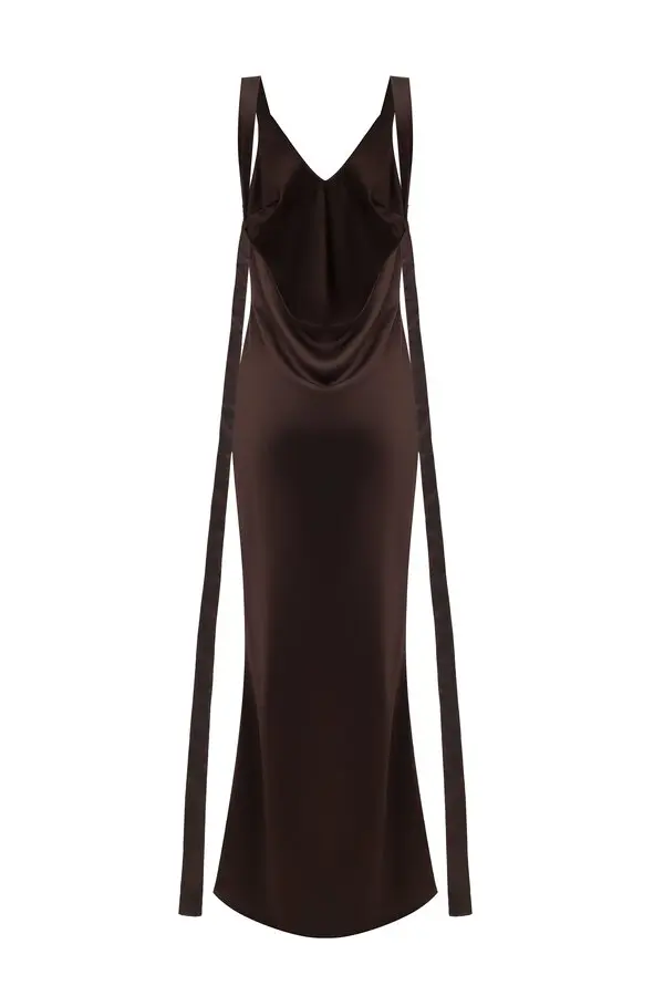HER CIPHER Gaia Silk Gown