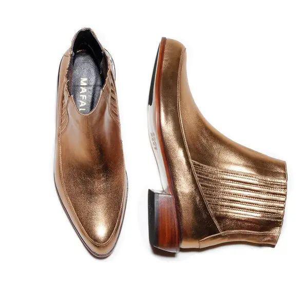 MAFALDA Cordelia Ankle Boots - Gold