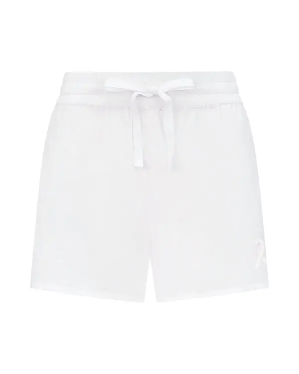 NUDEA Classic Boxer Cotton Shorts - White