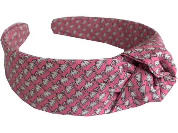 LAZYJACK PRESS Italian Cotton Headband - Pink