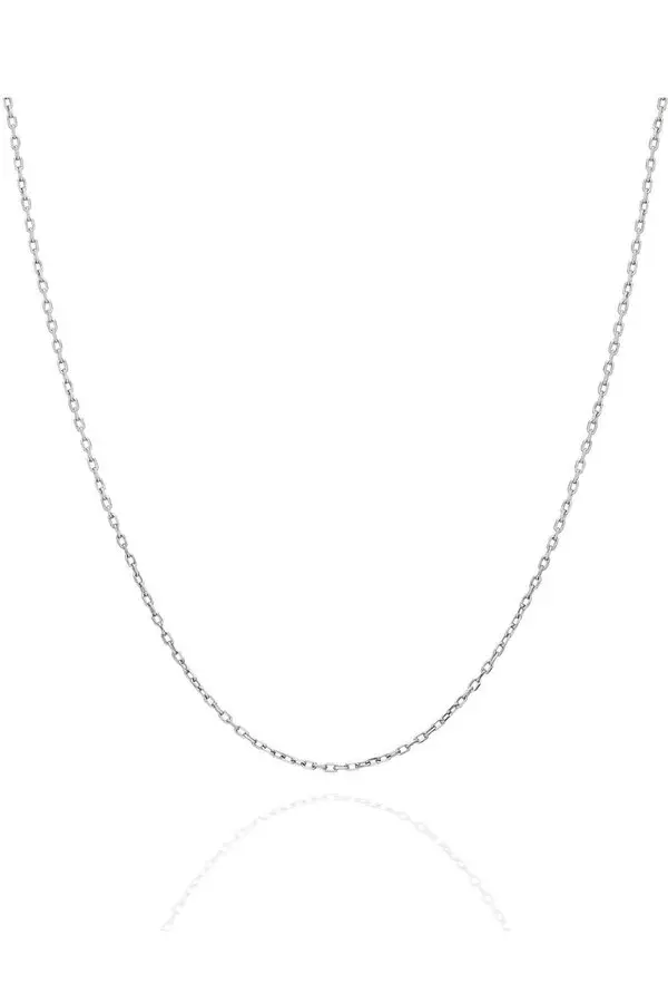 SPERO LONDON Curb Chain Necklace Sterling - Silver