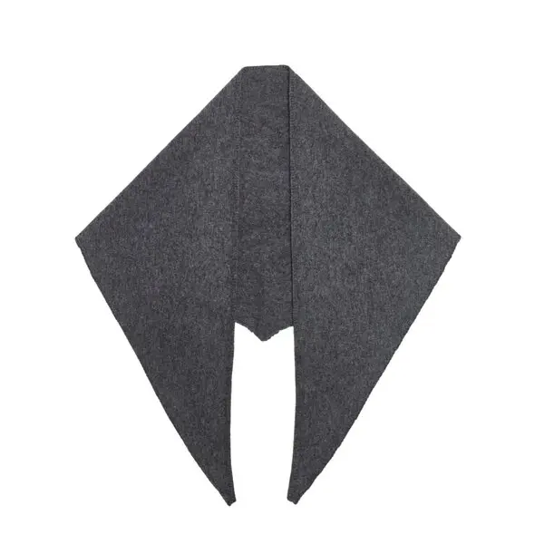 MOHAIR&ANGORA Caria Tria Foulard Gray - Grey
