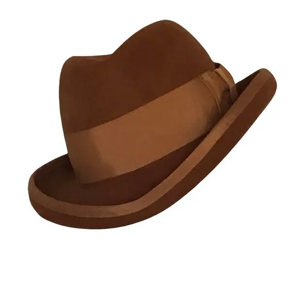 ROMER MILLINERY Römer Millinery Tommy Wool Felt Fedora - Brown