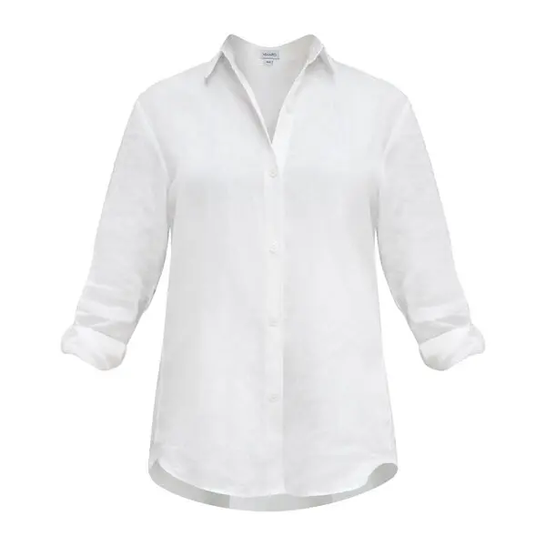 MIHARO Linen Button-down Shirt