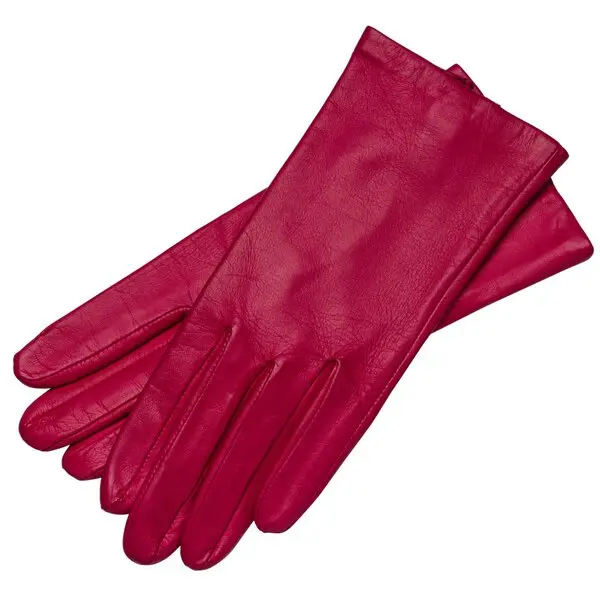 1861 GLOVE MANUFACTORY Medina Leather Gloves - Pink