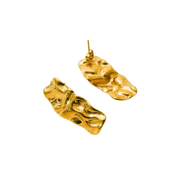 MULGARO Thalassa Sculptural Earrings - Gold