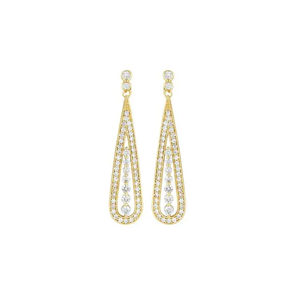 STEPHANIE BROWNE AUSTRALIA Jazz Dangle Earrings - Gold