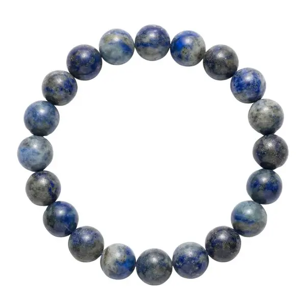 SEREE Manifest Collection Lapis Lazuli Beaded Bracelet - Blue
