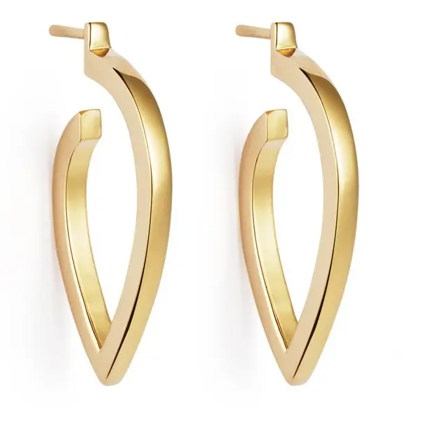 TOOLALLY Loop Earrings - Gold