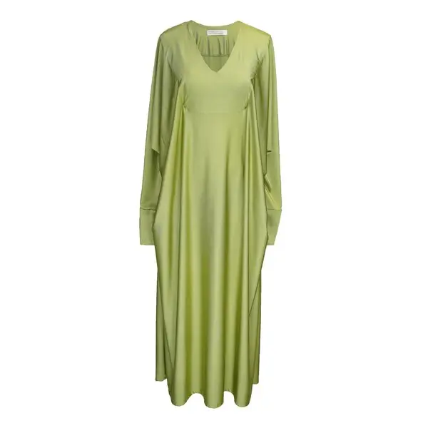 JENNAFER GRACE Gracie Caftan In Willow - Green