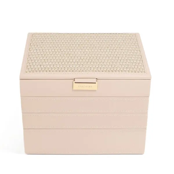 STACKERS Classic Set Of Four Jewellery Box - Pink