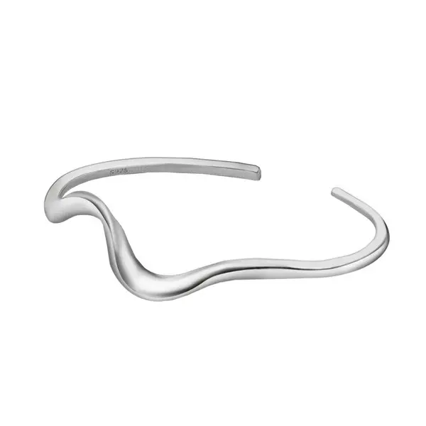 EVERY WAVE Surging Sterling Cuff Bracelet - Silver