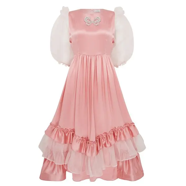 LISA THE LABEL Angel Cloud Long Puff Dress