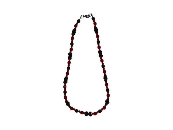 VICKISARGE Vampire's Lair Short Necklace - Black/red